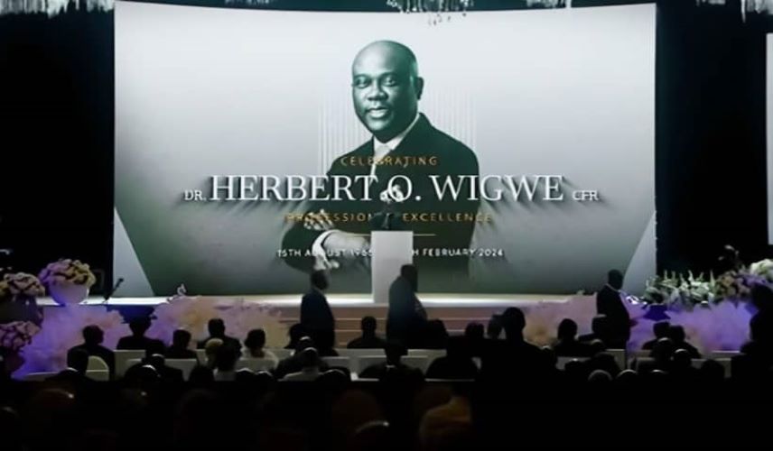 Dangote Weeps; Immortalises Wigwe; Names Refinery road after him - The Crest